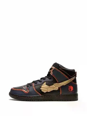 Nike X Gundam Sb Dunk High Pro Qs "banshee" Sneakers