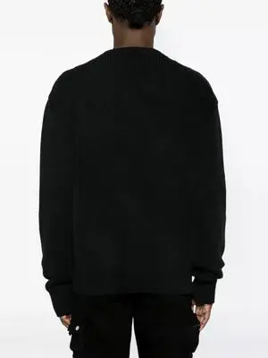 Off-White Intarsia-knit Logo Jumper
