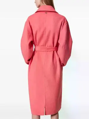 TWINSET Double-breasted Coat - Pink