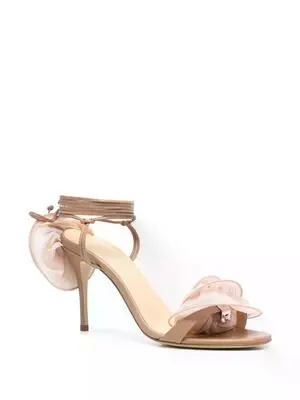 Magda Butrym 90mm Floral-appliqué Sandals