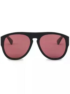 Moschino Pilot-frame Sunglasses - Black