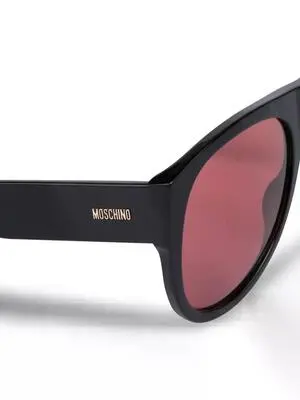 Moschino Pilot-frame Sunglasses - Black