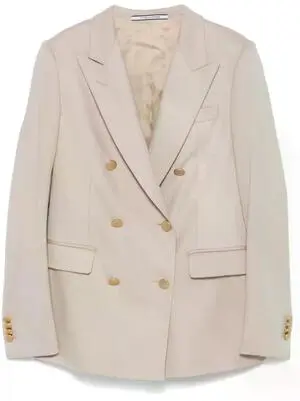 Tagliatore Double-breasted Cashmere Blazer - Neutrals