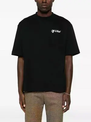 Off-White Script Logo-print T-shirt