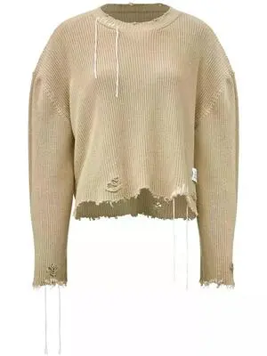 MAISON MARGIELA Distressed Knitted Jumper