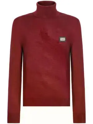 Dolce & Gabbana Dg Essentials Roll-neck Wool Jumper