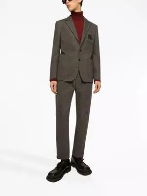 Dolce & Gabbana Dg Essentials Roll-neck Wool Jumper