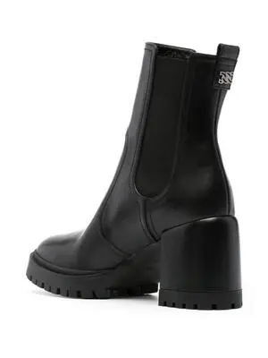 Casadei 70mm Block Heel Chelsea Boots