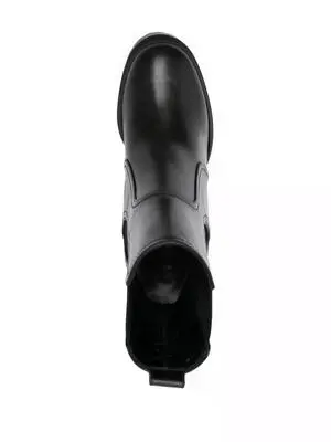 Casadei 70mm Block Heel Chelsea Boots