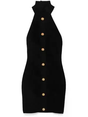 Balmain Button Detailed Cocktail Dresses