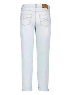 Brunello Cucinelli Logo-patch Jeans