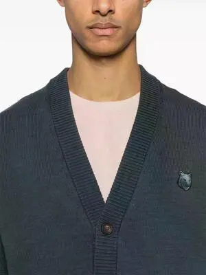 Maison Kitsuné Bold Fox Head-patch Cardigan