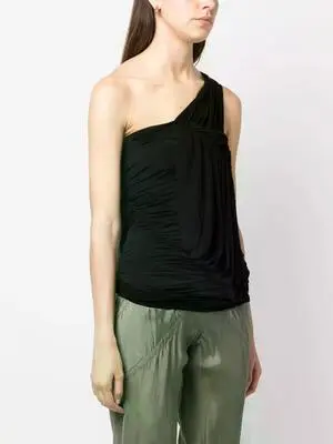 Rick Owens Draped One-shoulder Blouse