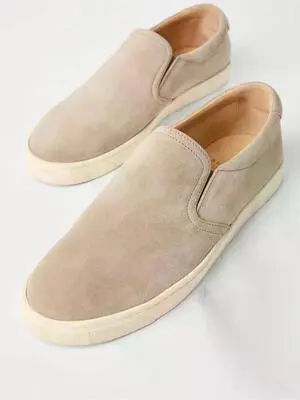 Brunello Cucinelli Suede Loafers - Neutrals
