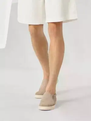 Brunello Cucinelli Suede Loafers - Neutrals