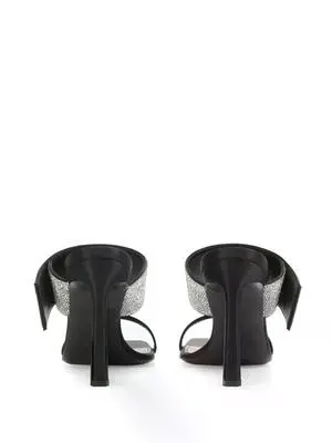 SERGIO ROSSI Paris 95mm Silk Mules
