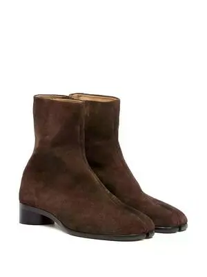 MAISON MARGIELA 30mm Tabi Ankle Boots - Brown