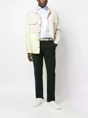 LUIGI BORRELLI Long-sleeve Cotton Shirt
