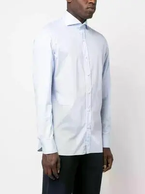 LUIGI BORRELLI Long-sleeve Cotton Shirt