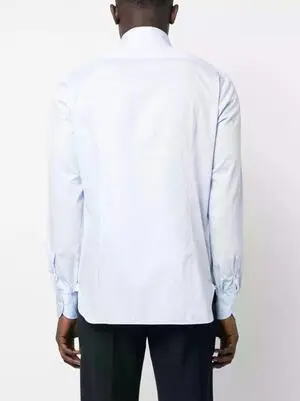 LUIGI BORRELLI Long-sleeve Cotton Shirt