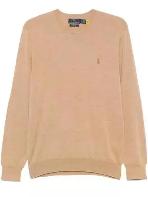 Polo Ralph Lauren Polo Pony Wool Sweater - Neutrals