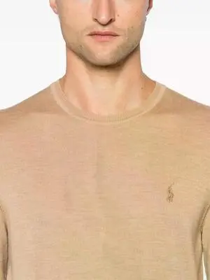 Polo Ralph Lauren Polo Pony Wool Sweater - Neutrals