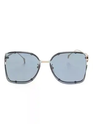 Gucci Oversized Sunglasses - Gold