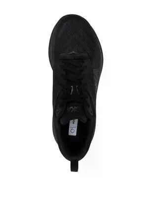 HOKA® Logo-patch Low-top Sneakers - Black