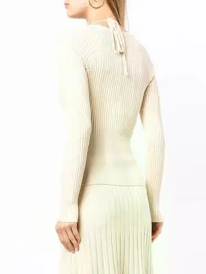 Simkhai Jayline Compact Scoop-neck Jumper
