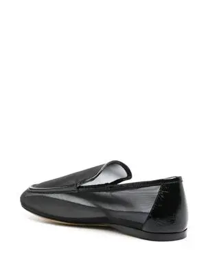 Khaite Alessio Mesh Loafers - Black