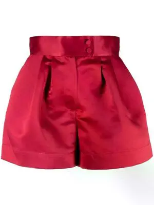 Styland Box Pleat Shorts For Women