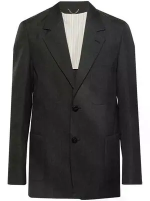 GOLDEN GOOSE Single-breasted Virgin Wool Blazer