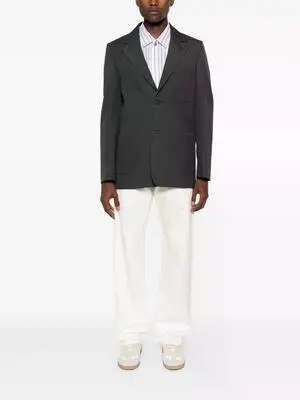 GOLDEN GOOSE Single-breasted Virgin Wool Blazer