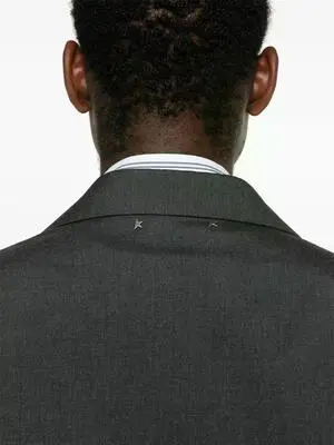 GOLDEN GOOSE Single-breasted Virgin Wool Blazer