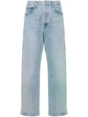 AGOLDE Fran Low-rise Straight-leg Jeans