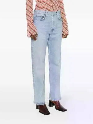 AGOLDE Fran Low-rise Straight-leg Jeans