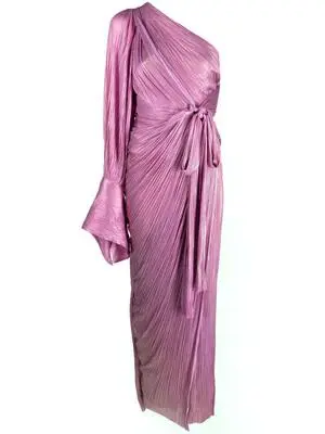 MARIA LUCIA HOHAN Palmer Plissé-pleated Gown
