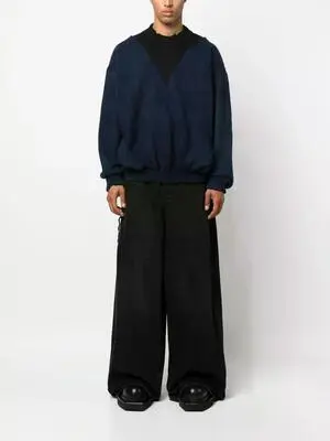 Vetements Distressed-effect Merino Wool Jumper