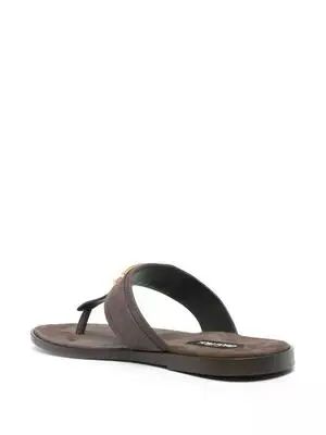 TOM FORD Brighton Suede Sandals