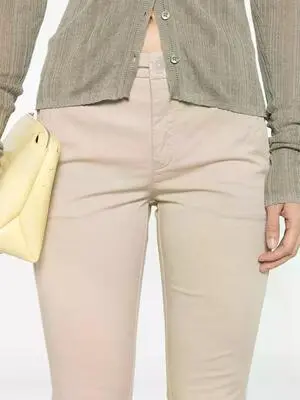 TWINSET Flared Twill Trousers