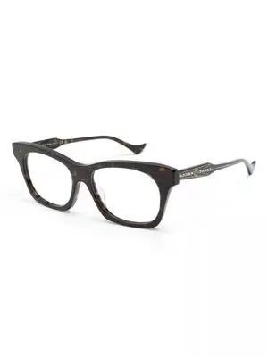 Gucci Tortoiseshell Square-frame Glasses