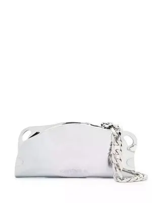 PUBLISHED BY Mayzie Chrome Shoulder Bag - Silver