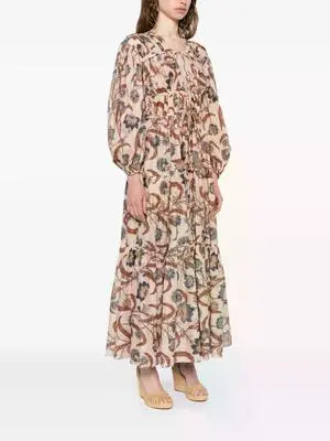 Zimmermann Ascension Maxi Dress - Neutrals