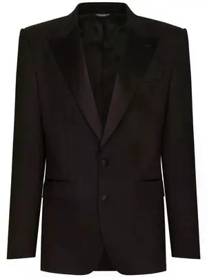 Dolce & Gabbana Sicilia-fit Single-breasted Tuxedo Blazer