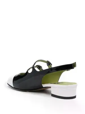 CAREL Abricot Leather Pumps