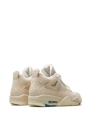 JORDAN Air 4 Canvas Sneakers - Neutrals