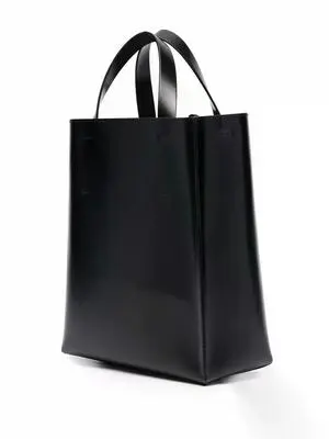 Marni Museo Drawstring Leather Tote