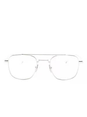 Dita Artoa Pilot-frame Glasses - Silver
