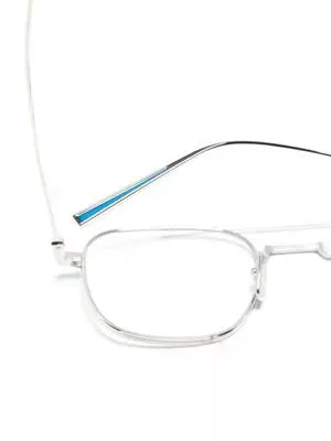Dita Artoa Pilot-frame Glasses - Silver