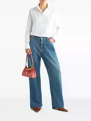 Etro Pegaso-embroidered Cotton Shirt